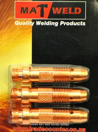 Matweld Prepack Tig Collet Body 2.4Mm (3 - Tool and Hardware Online ...